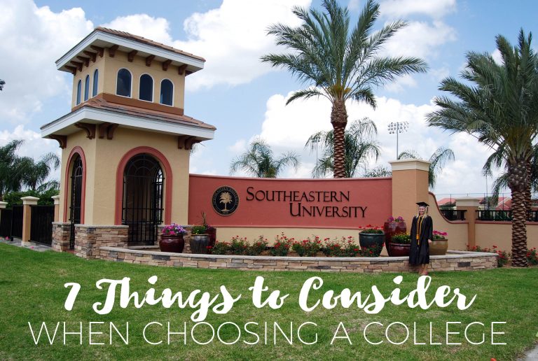 7 Things to Consider When Choosing a College – Millennials with Meaning
